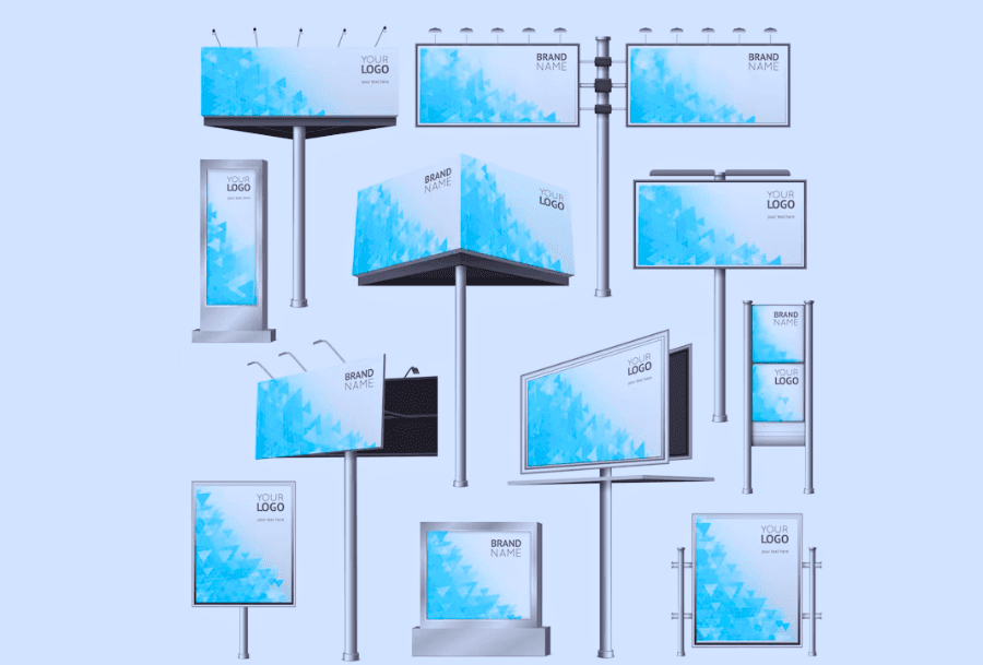 Road Signboard - MDF Backdrop