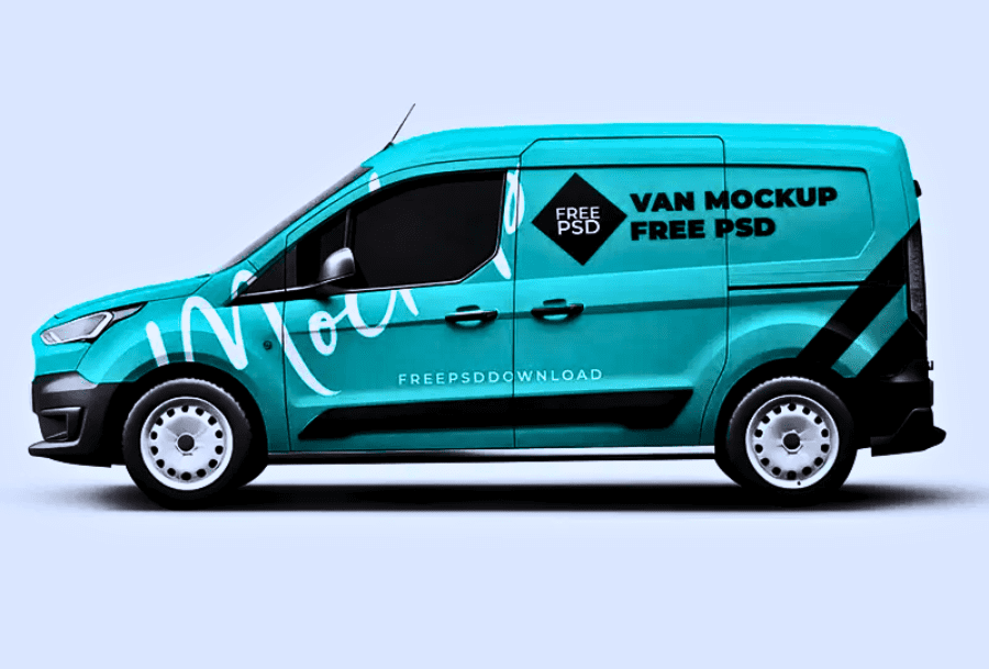 Van Branding - MDF Backdrop